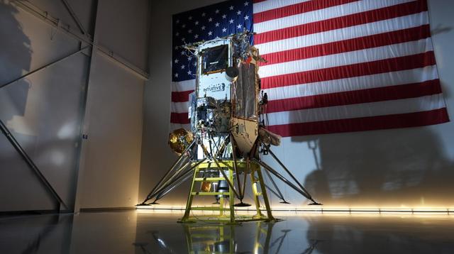 News | Intuitive Machines IM-2 Athena Lunar Lander Encapsulated and